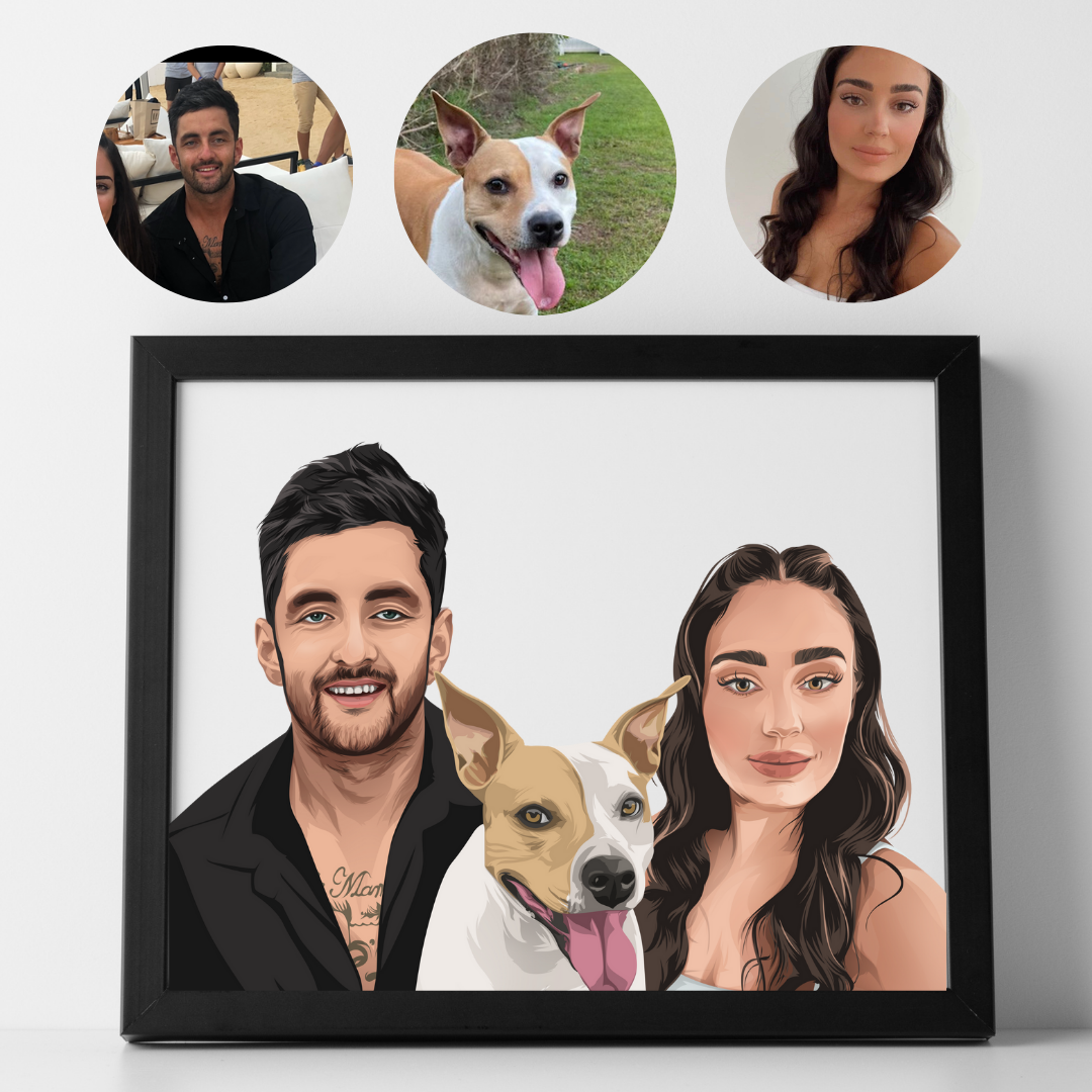 Digital Copy - Owner + Pet Portrait | Pawtrait Studio & Prints
